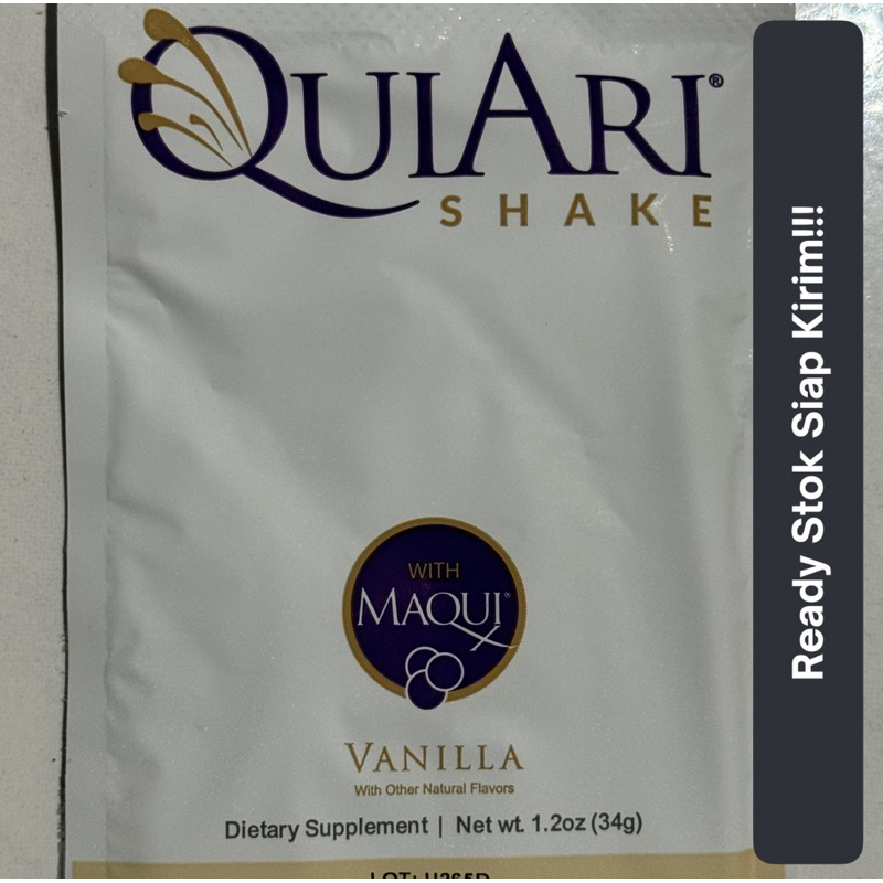 Jual QuiAri Shake - Susu Protein Rendah Kalori Bebas Gula. Rasa Coklat ...