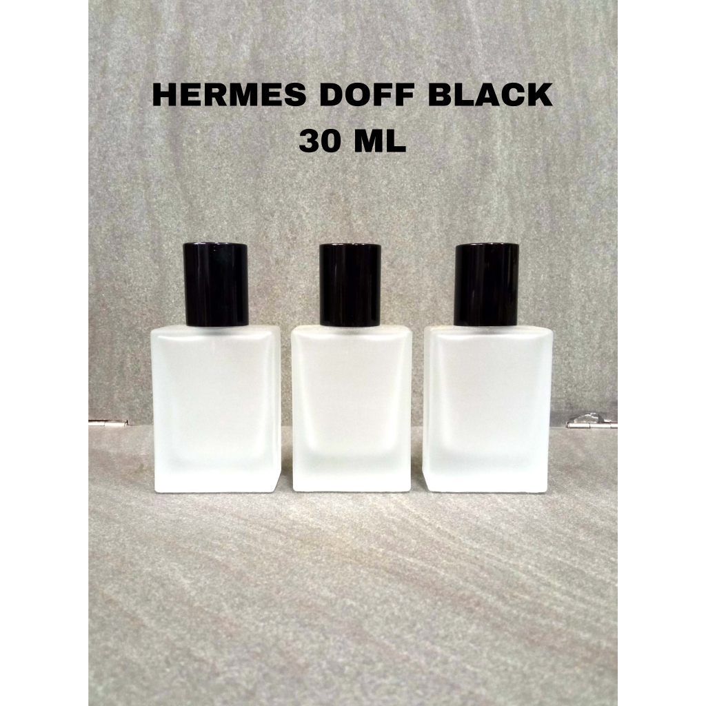 Jual Botol Parfum Hermes Press Doff Black (30 ml) | Shopee Indonesia