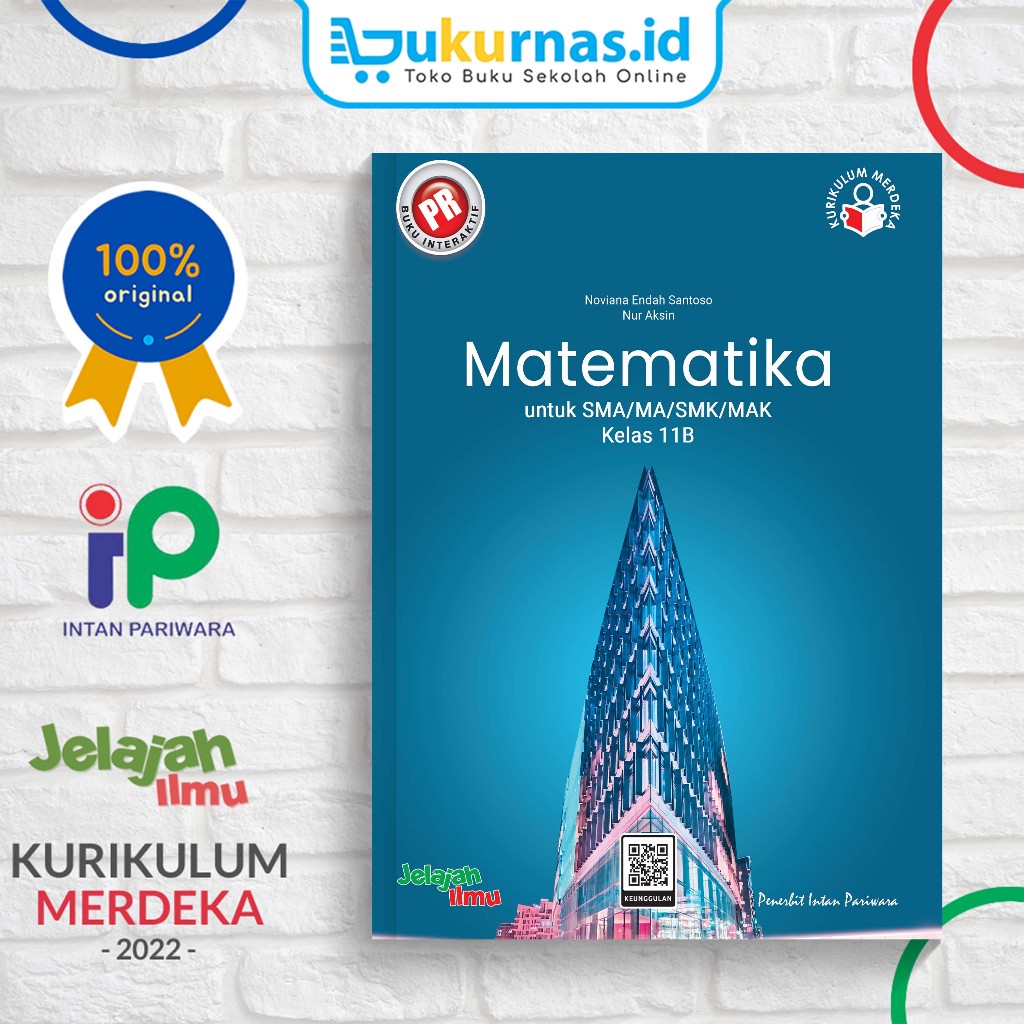 Jual Buku PR Interaktif Matematika 11B SMA/MA Kelas 11 Semester 2 - Kurikulum Merdeka - Intan ...