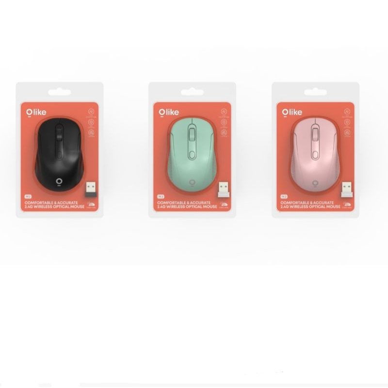 Jual OLIKE MOUSE WIRELESS BLUETOOTH OPTICAL 2.4G M2 | Shopee Indonesia