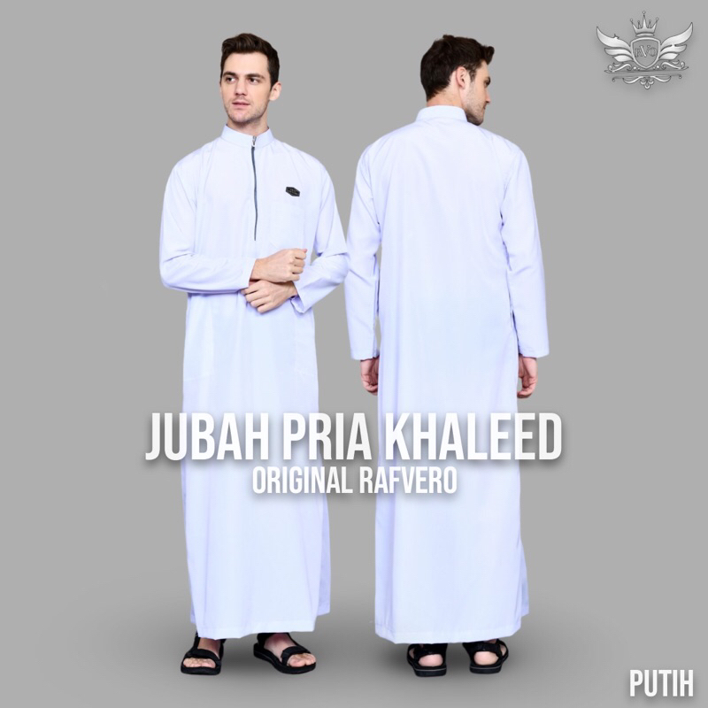 Jual Gamis Pria - Jubah Pria muslim Remaja Khaleed Ori - Jubah Pria ...