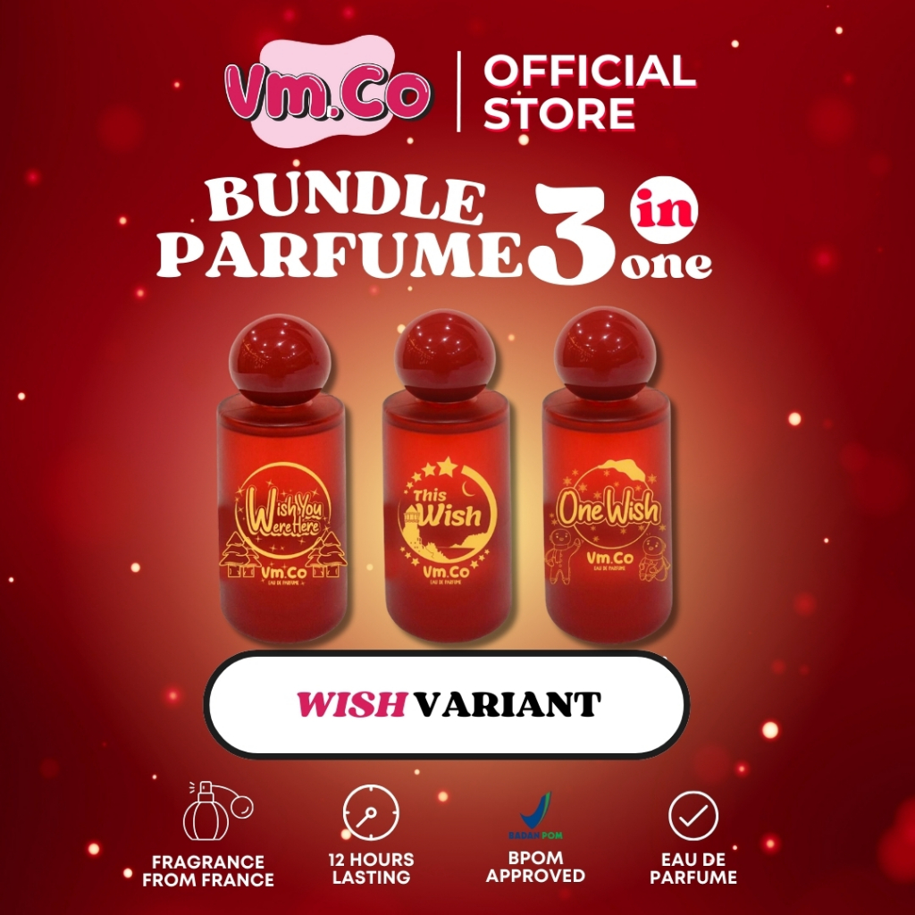 Jual VmCo Bundle 3in1 Parfume EDP - Vilmei | Wish You Were Here,This ...