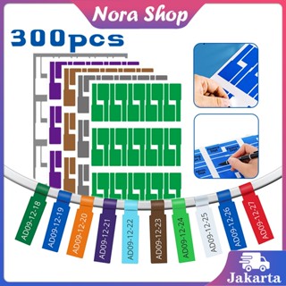 Jual 10 Lembar Stiker Label Kabel Penanda Kabel Stiker Label Penanda ...