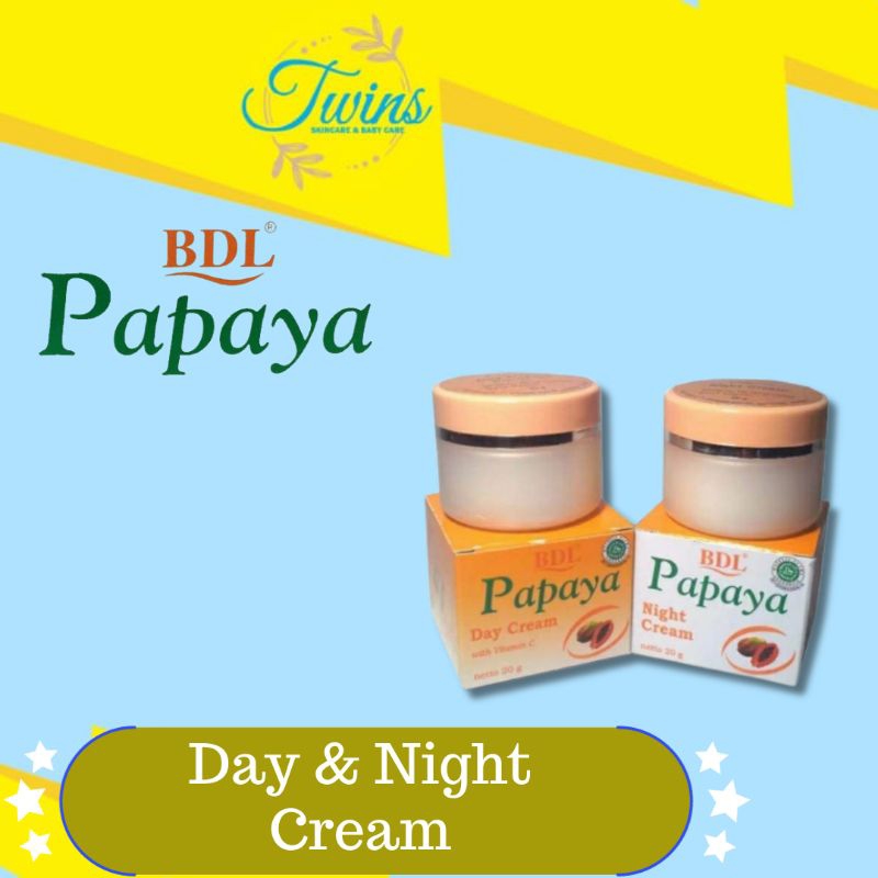 Jual BDL PAPAYA DAY AND NIGHT CREAM (20GR) | Shopee Indonesia