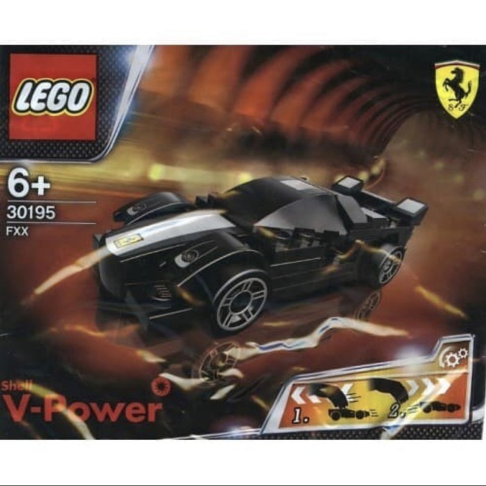 Jual LEGO Polybag 30195 Shell V Power FXX Ferrari | Shopee Indonesia