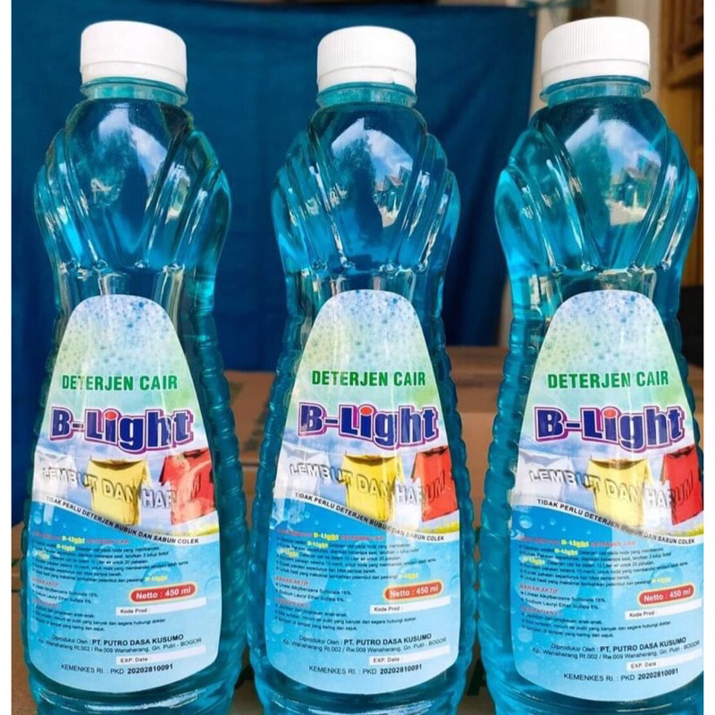 Jual Deterjen cair b-light / B-LIGHT 450mL deterjen cair - 450mL ...
