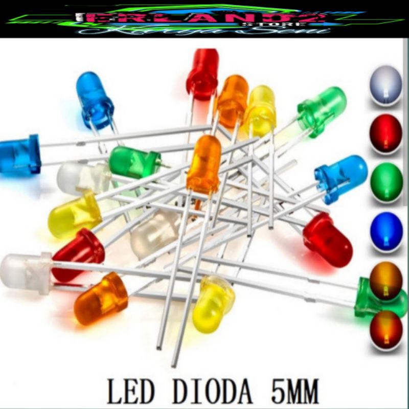 Jual lampu led mini 3mm 5mm dan dioda 1N4007 | Shopee Indonesia