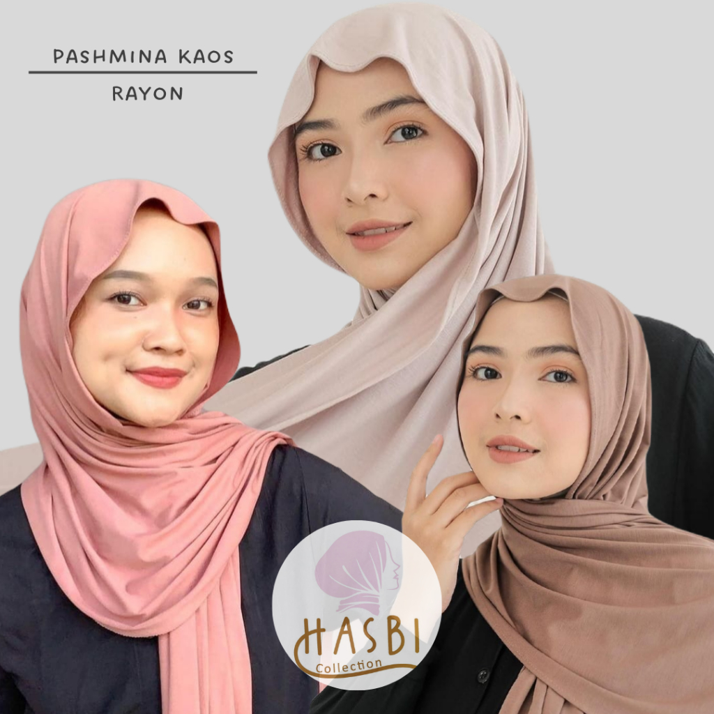 Jual Pashmina Kaos Rayon Super || Pashmina Turkey Shawl 𝑩𝒚 𝑯𝒂𝒔𝒃𝒊 ...