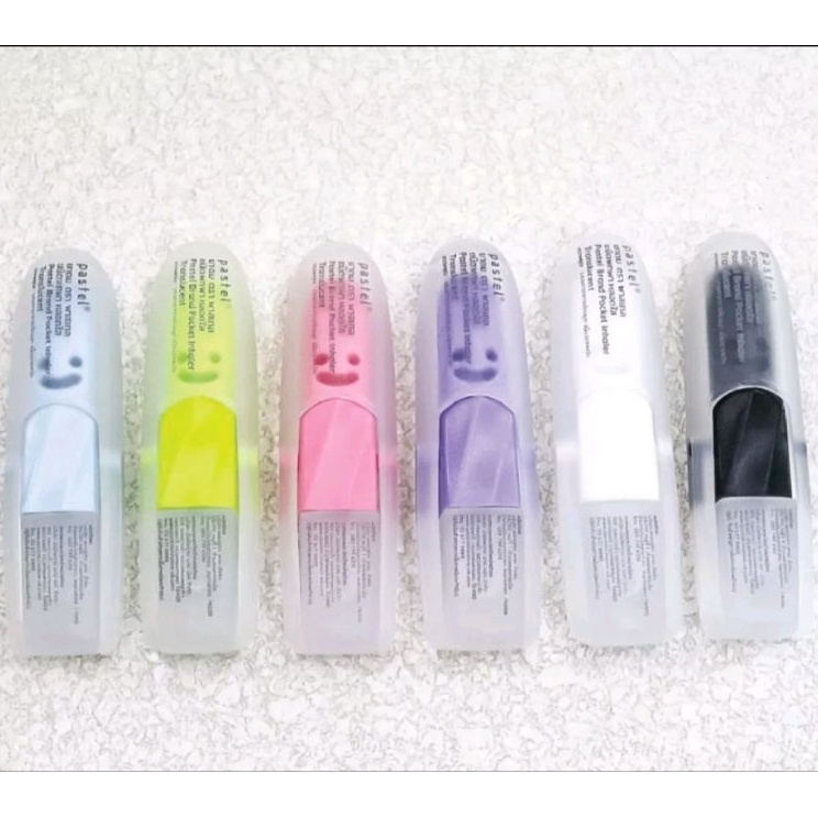 Jual Diskon Inhaler Thailand Viral Pocket Inhaler Black Inhaler Pastel ...