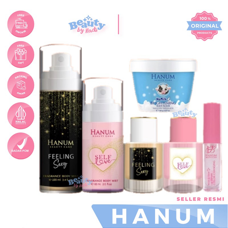 Jual BEAUTYBY.NADS | HANUM BEAUTY CARE BODY MIST FEELING SEXY SELF LOVE ...