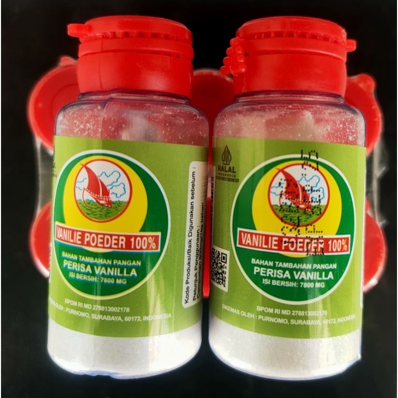 Jual Vanili Poeder 100% Kapal Layar / Vanili Bubuk / Vanili Powder ...