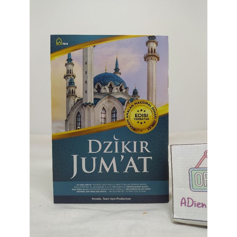 Jual BUKU SAKU DZIKIR JUMAT IQRO | Shopee Indonesia