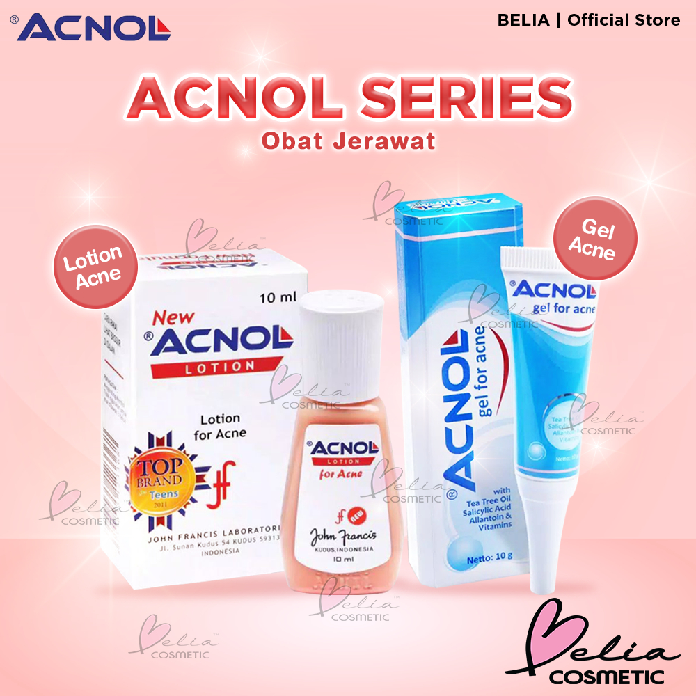 Jual BELIA ACNOL Series Obat Jerawat | Acne Lotion | Acne Gel ...