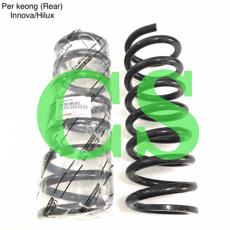 Jual PER KEONG COIL SPRING BELAKANG KIJANG INNOVA INOVA ASLI | Shopee ...