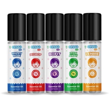 Jual Cessa Kids Essential Oil Cessa Biru Merah Kuning Hijau Ungu Minyak ...