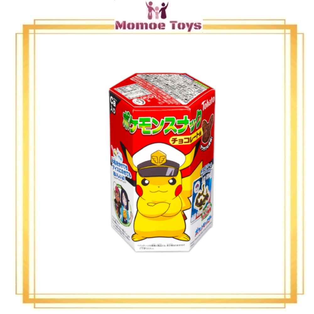 Jual Tohato Pokemon Chocolate Biscuit 23g - Biskuit Cokelat Original ...
