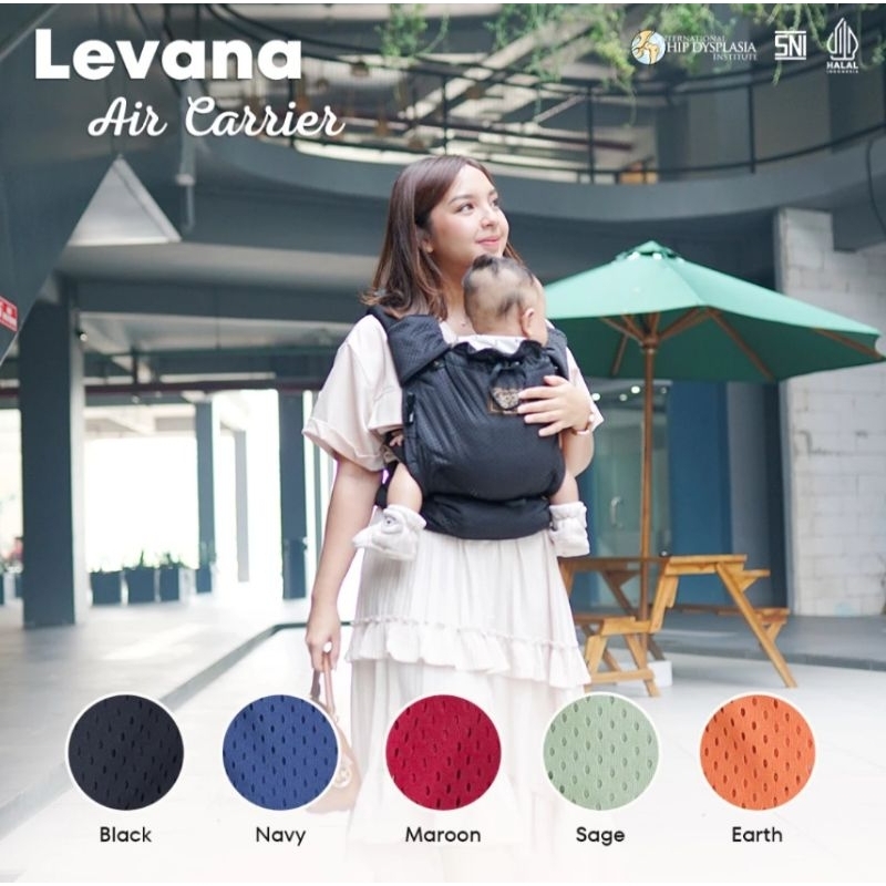 Jual GENDONGAN BAYI LEVANA AIR SSC M SHAPE ADJUSTABLE - GENDONGAN ...