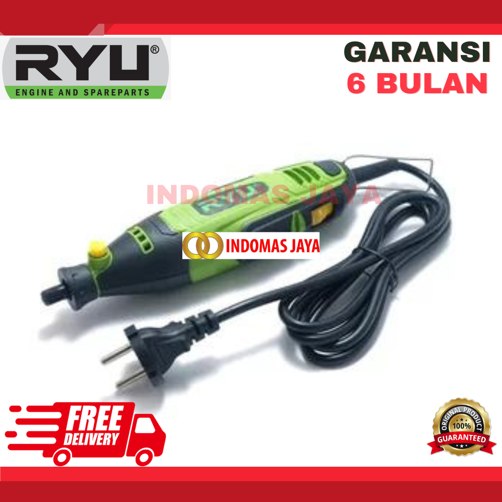 Jual READY RYU Die Grinder RDG 3.2 Mini Grinder Ryu Koper Mesin Gerinda ...