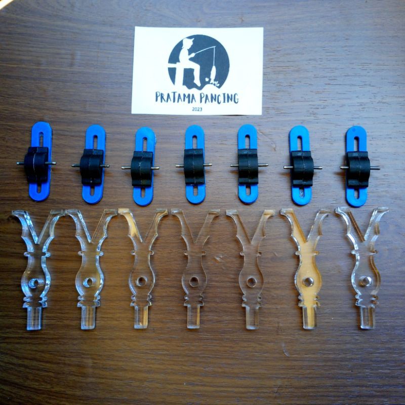 Jual cagak pion kanco sensitive akrilik Pratama biru timbangan joran ...