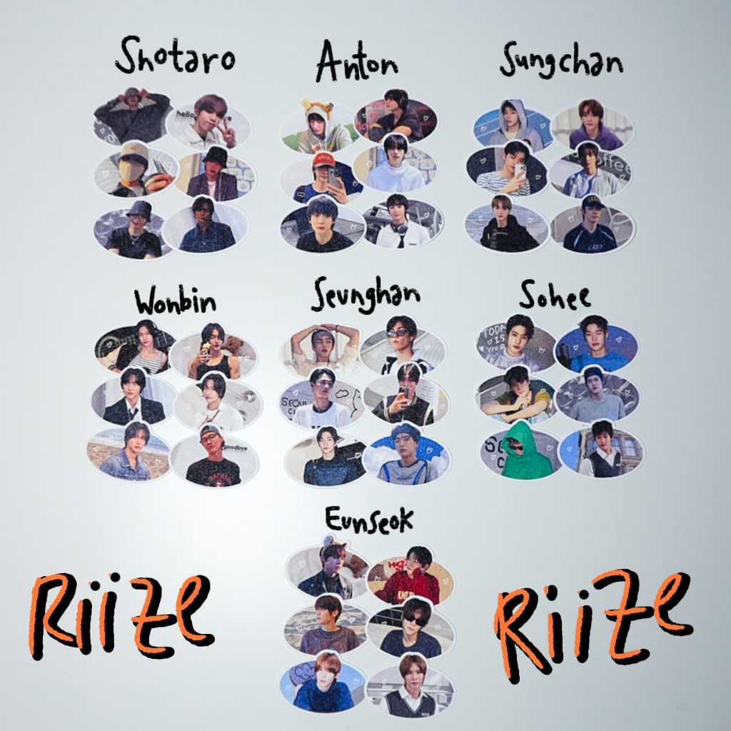 Jual RIIZE BOYFIE STICKER PACK by Nanamyway Studio | MINIMAL PEMBELIAN ...