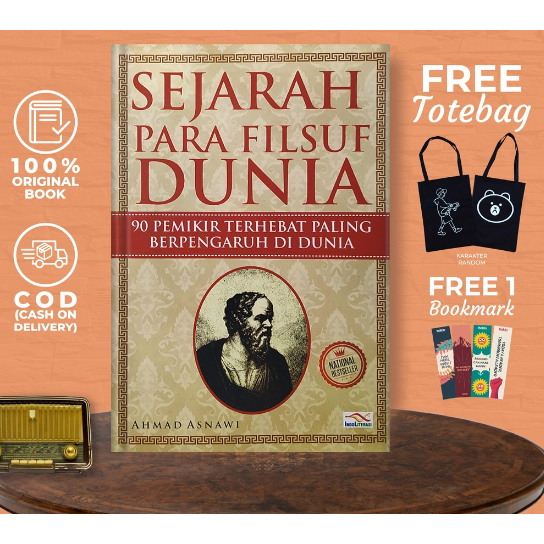Jual Buku Sejarah Para Filsuf Dunia / 90 Pemikir Terhebat Paling ...