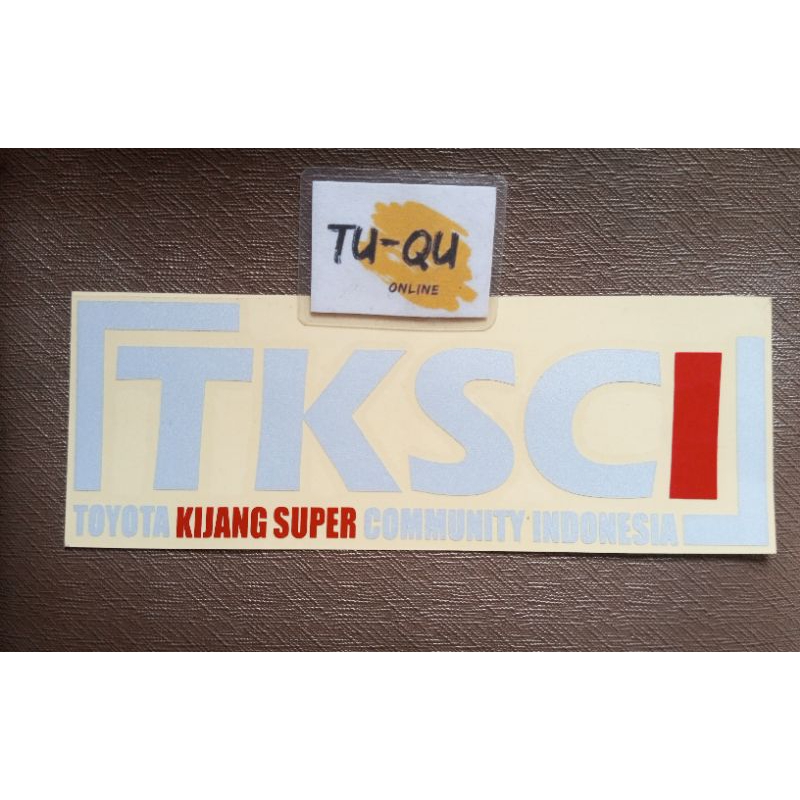 Jual Sticker TKSCI Toyota kijang super | Shopee Indonesia
