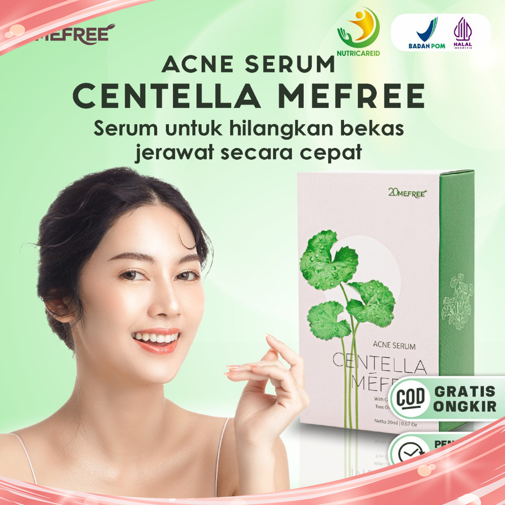 Jual Mefree Acne - Serum Wajah 100% Alami Terbaik Penghilang Komedo ...