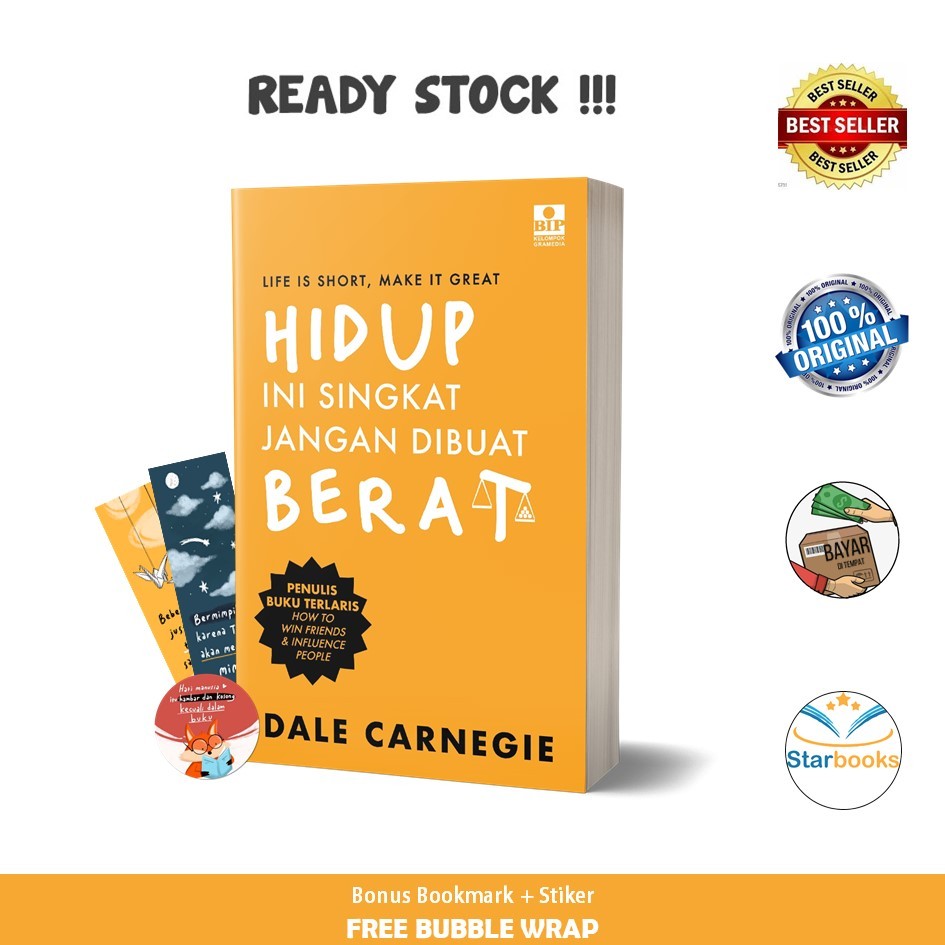 Jual Buku Hidup Ini Singkat Jangan Dibuat Berat - Bhuana Ilmu Populer ...
