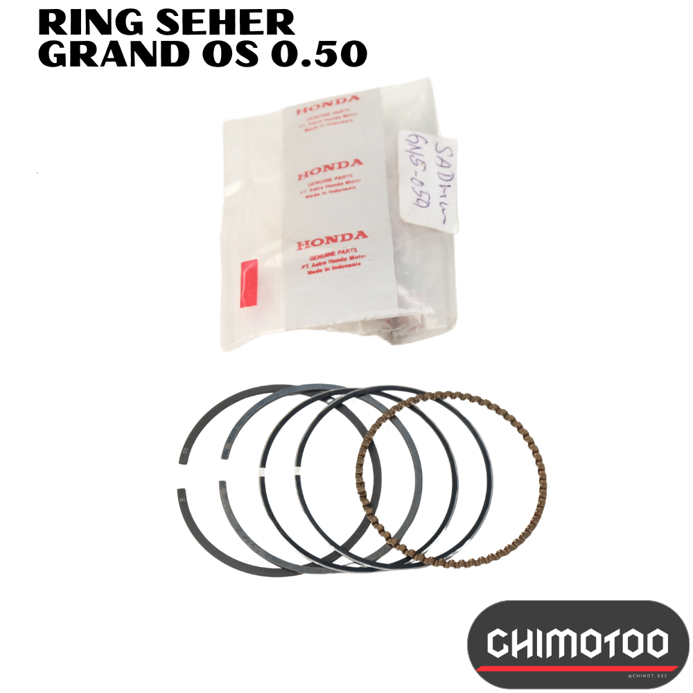 Jual Ring Seher Piston Honda Astrea Grand Legenda Prima Supra Supra X ...