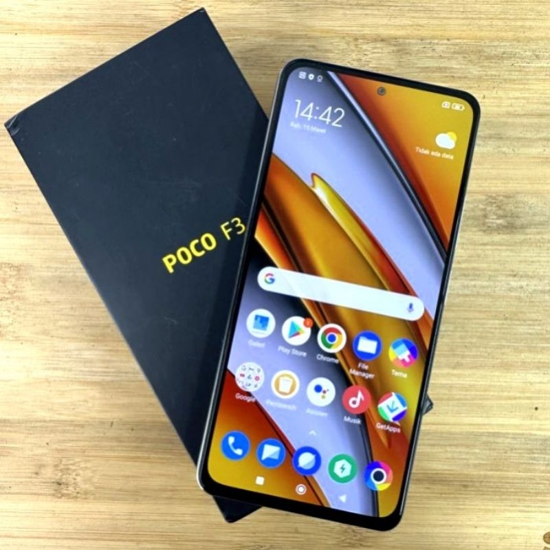Jual Smartphone Xiaomi Poco F3 8/256 Gb Artic White Eks TAM Resmi Like ...