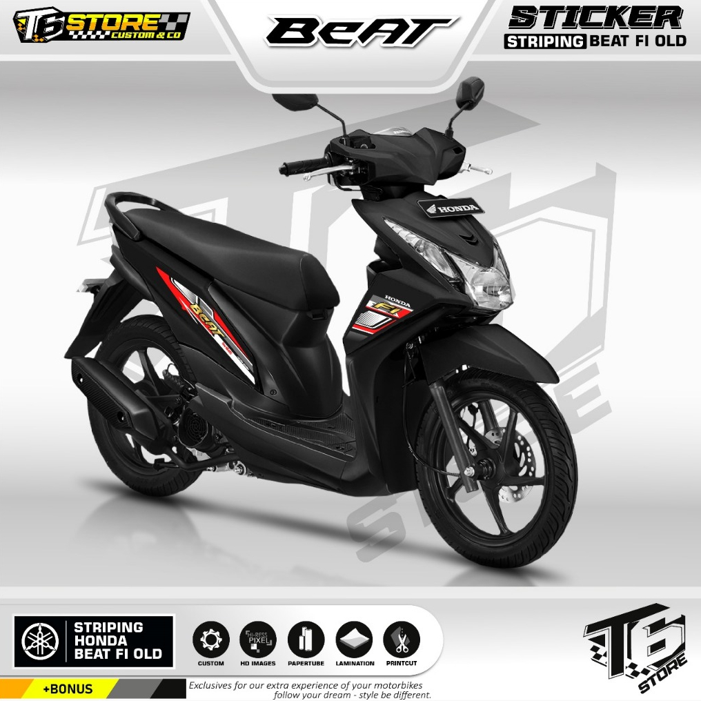 Jual STICKER STRIPING NEW BEAT FI THAILAND / THAILOOK / KONTES, STIKER ...