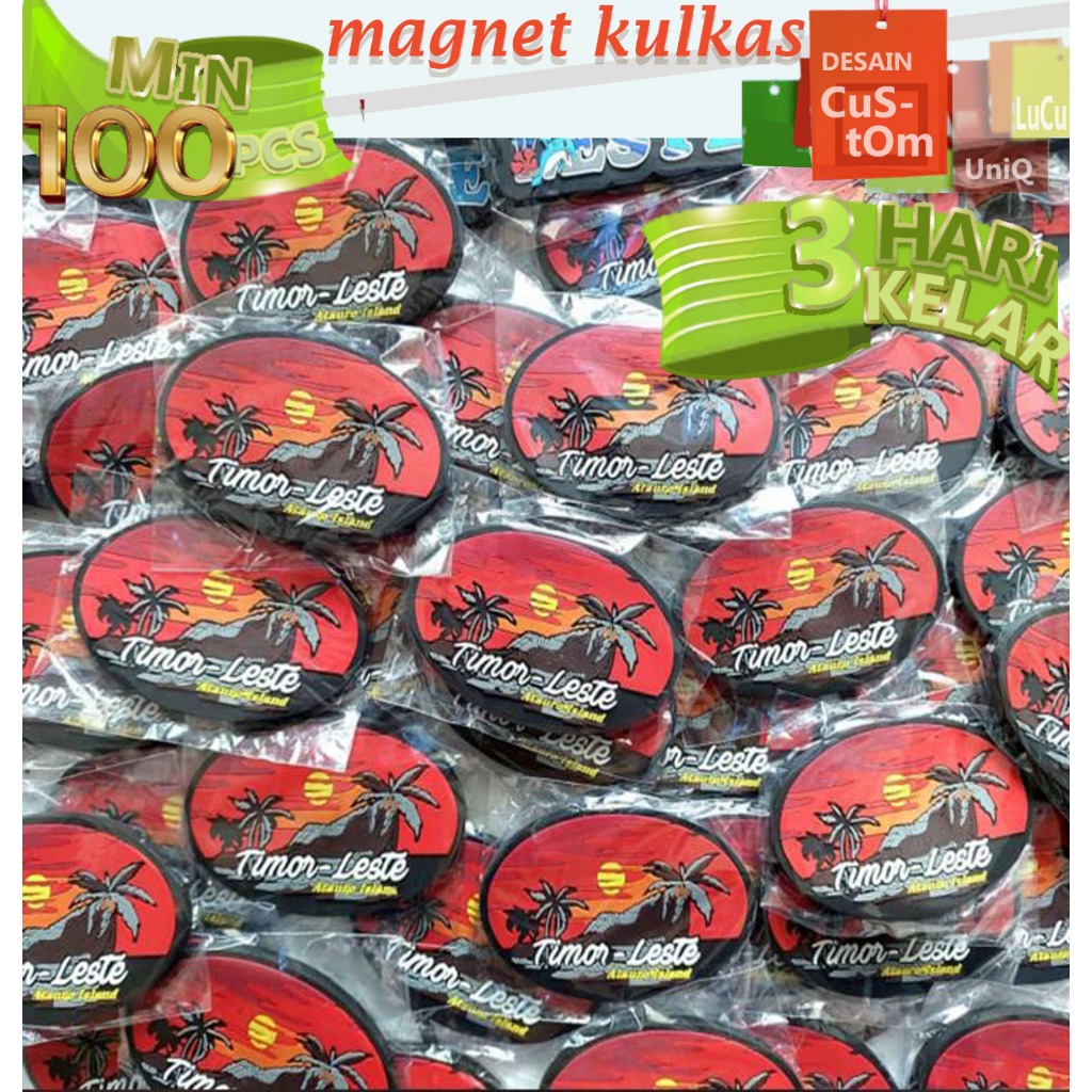 Jual MAGNET KULKAS CUSTOM 3D │ MAGNET TEMPELAN KULKAS CUSTOM │ TEMPELAN ...