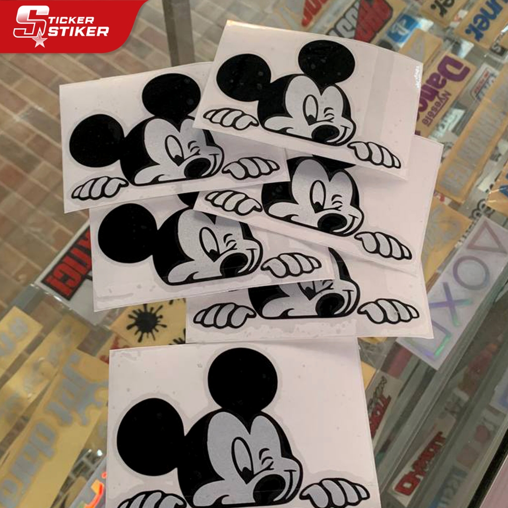 Jual Stiker Cutting Mickey Mouse Bahan Skotlet | Shopee Indonesia