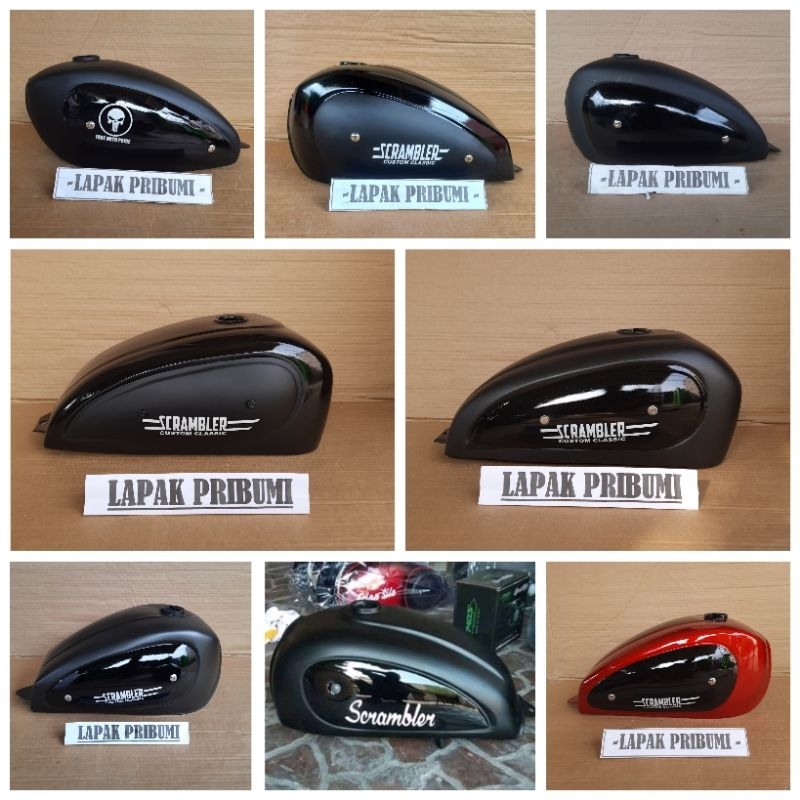 Jual Tangki Custom japstyle Triump cover bober scrambler bratstyle ...