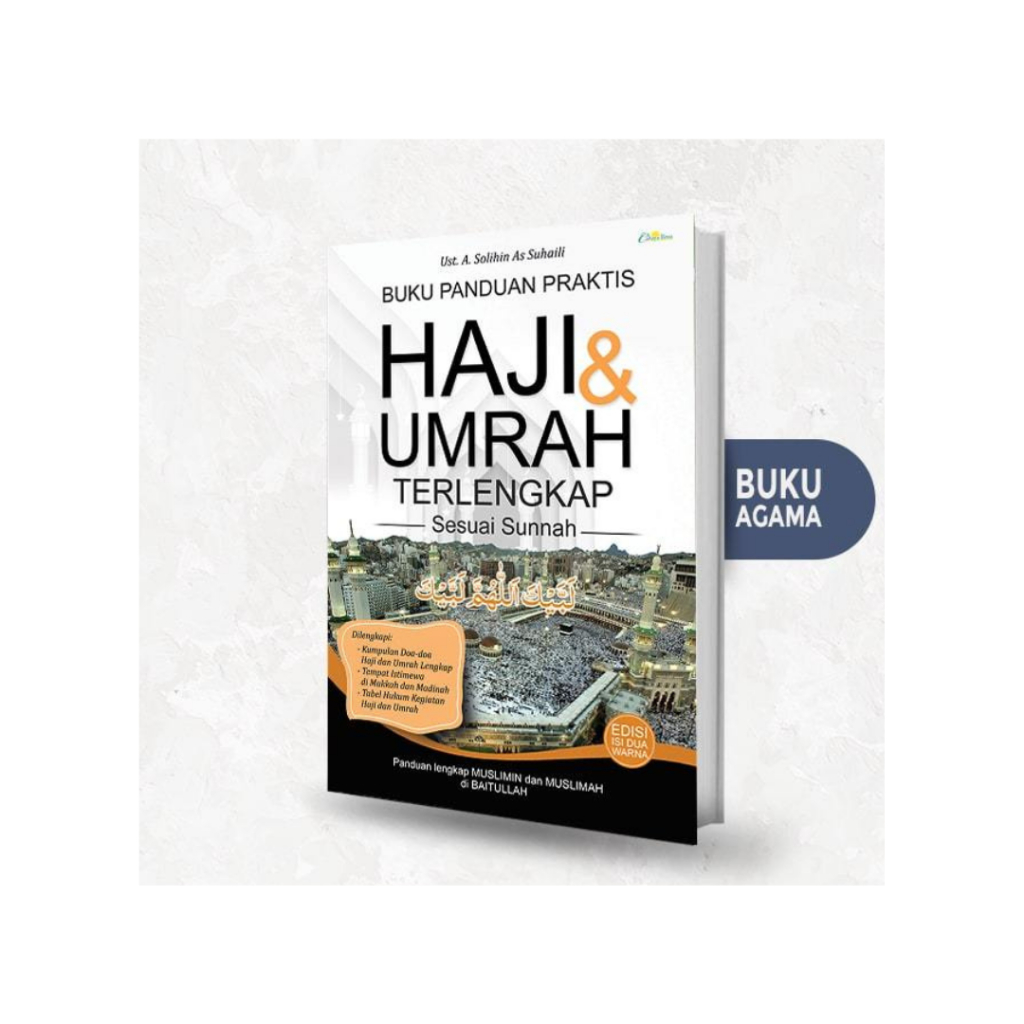 Jual Buku Panduan Praktis Haji & Umrah Terlengkap sesuai sunnah ...