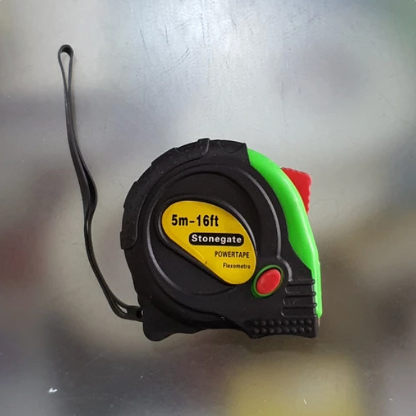 Jual Meteran karet 5 meter / Roll Meter 5M / Roll measurement / Meteran ...