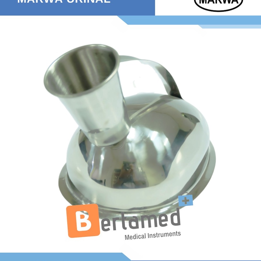 Jual Kualitas Dijamin MARWA Urinal Male Stainless Steel Pispot Pria ...