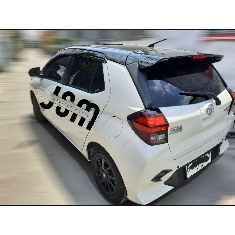 Jual Spoiler Agya 2023 2024 2025 model GR Sport dengan Lampu LED ...