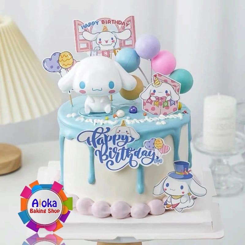 Jual Topper Cake Kertas Tema Cinamonroll / Hiasan Kue Ulang Tahun ...