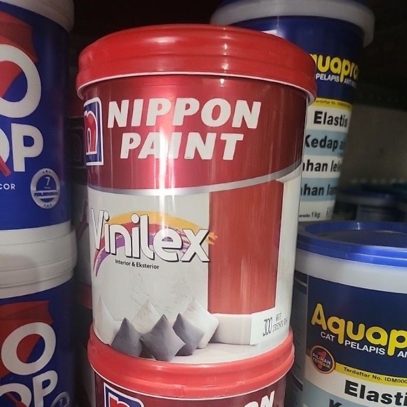 Jual NIPPON PAINT CAT TEMBOK VINILEX 5000 KEMBANG 1KG 1 KG INTERIOR ...