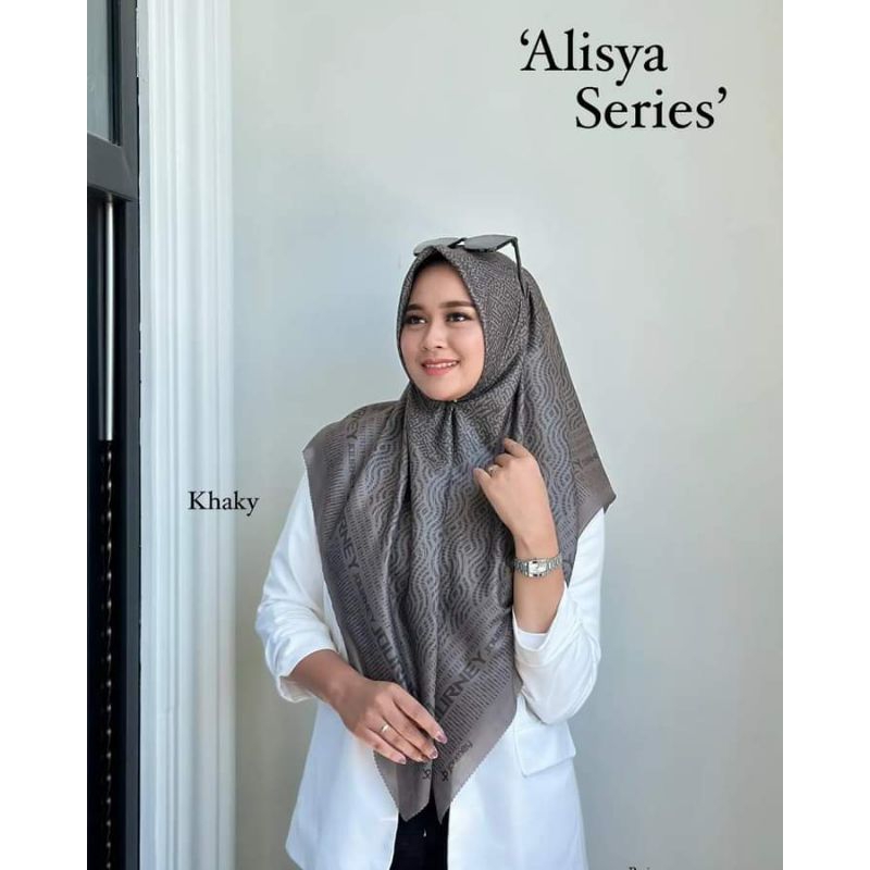 Jual ALISYA SERIES JOURNEY SCARVES JILBAB SEGI EMPAT | Shopee Indonesia