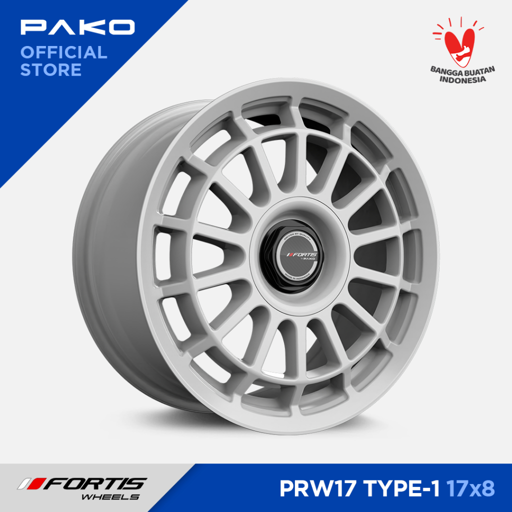 Jual Velg Mobil Fortis Wheels PRW Rally Ring 17 - Pako Wheels | Shopee ...
