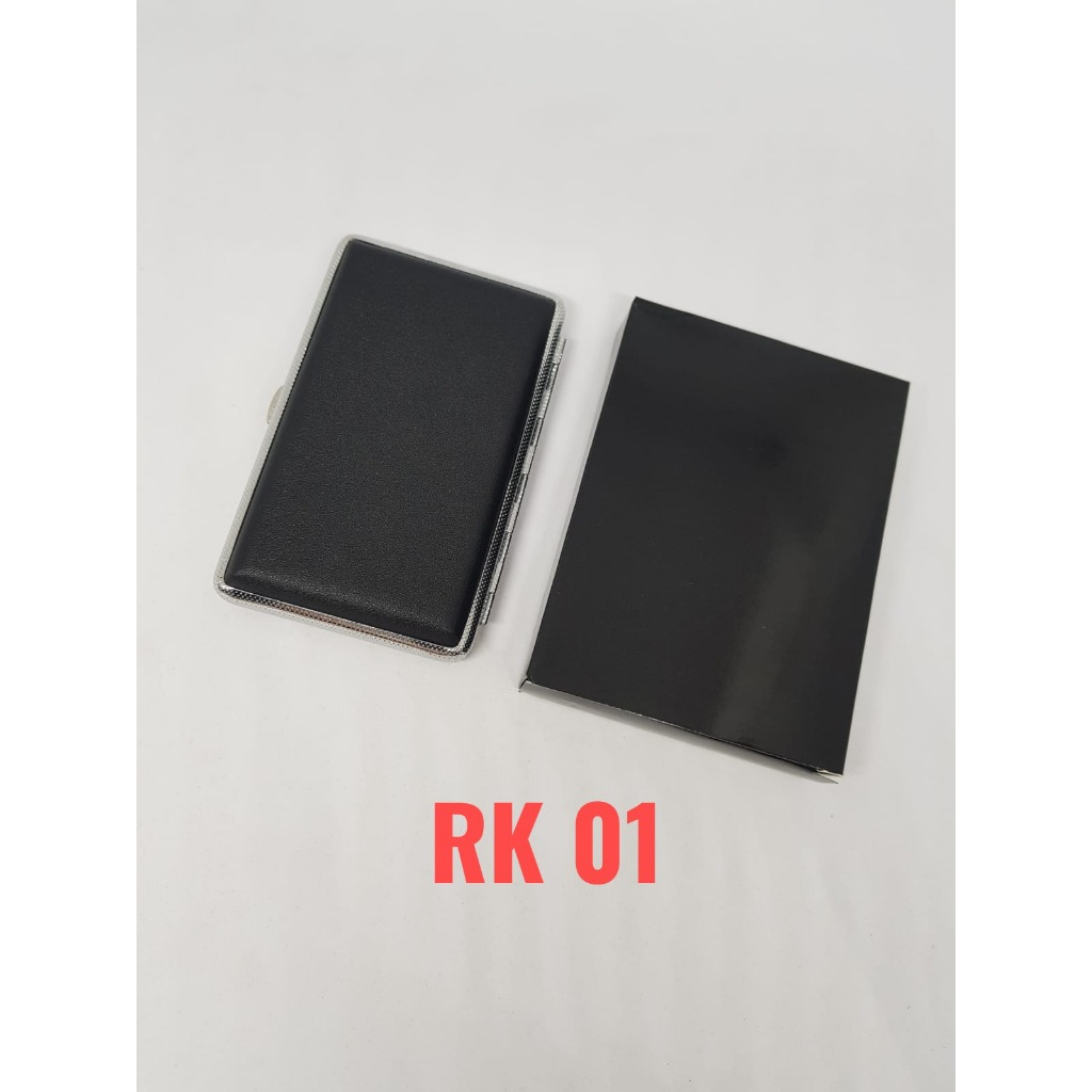 Jual RK 01 I Kotak Penyimpanan Rokok Bahan Kulit Sintetis I Wadah Rokok ...