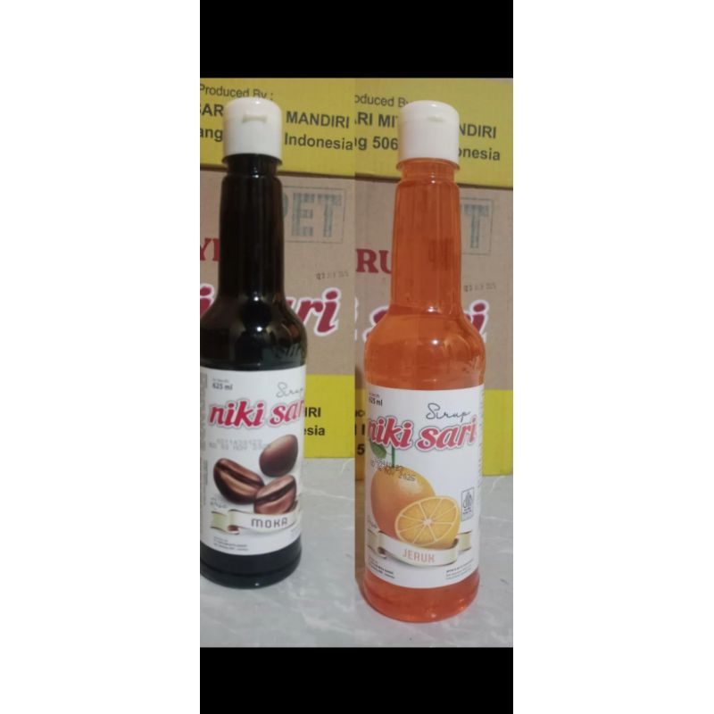 Jual sirup moca & jeruk niki sari 100%original | Shopee Indonesia