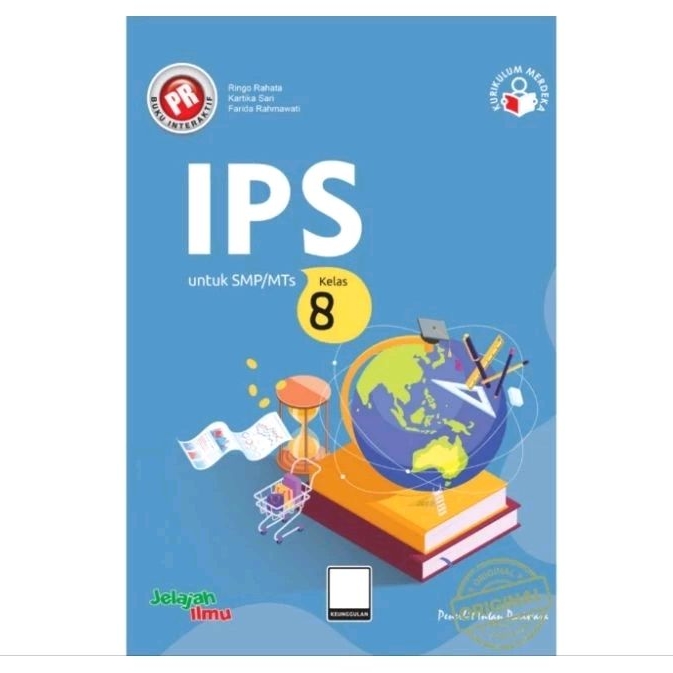 Jual Buku lks pr IPS Kelas VIII, 8 semester 2 kurikulum merdeka tahun 2024 Intan Pariwara ...