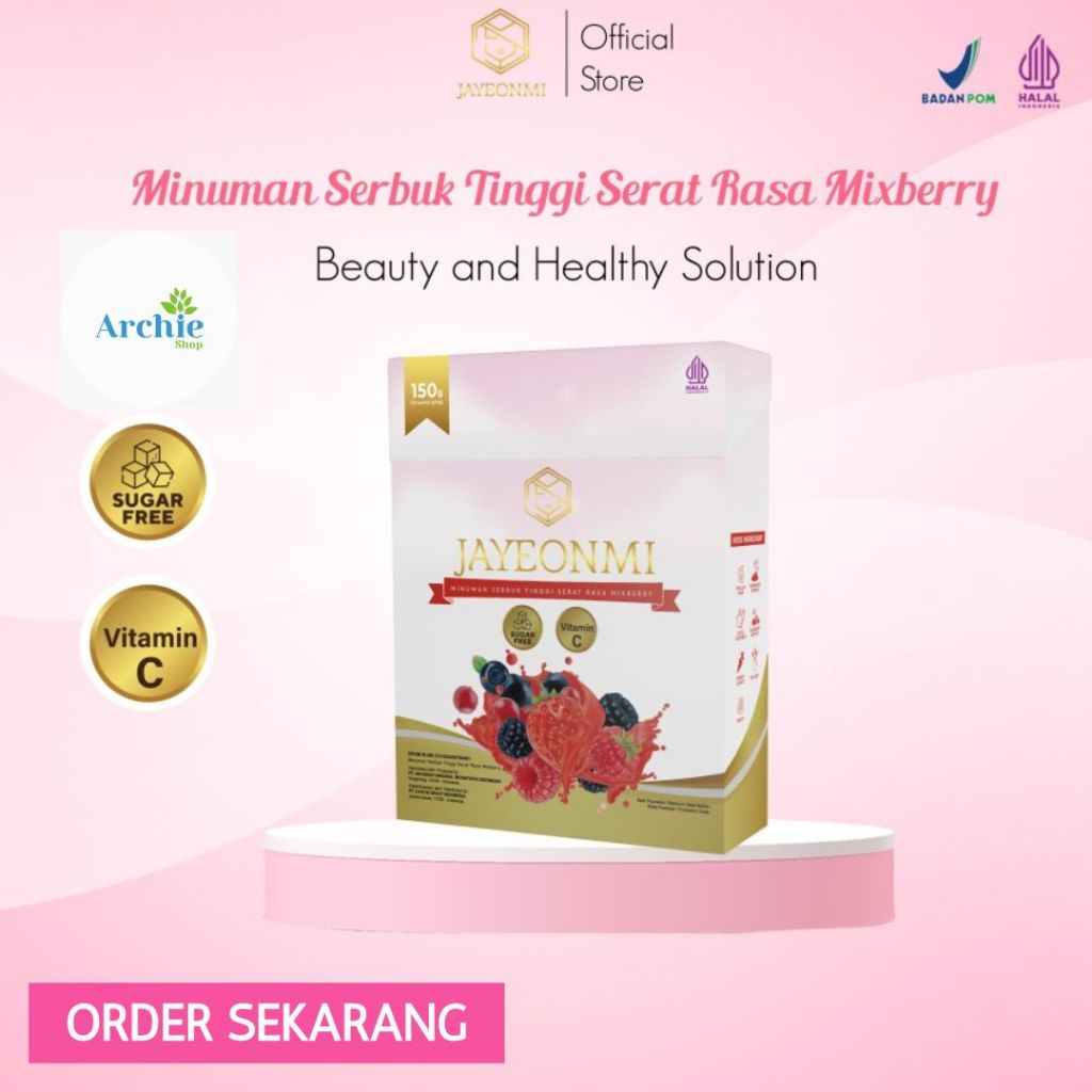 Jual JAYEONMI Minuman Fiber Rasa Mixberry Kesehatan Tubuh Detox Perut ...