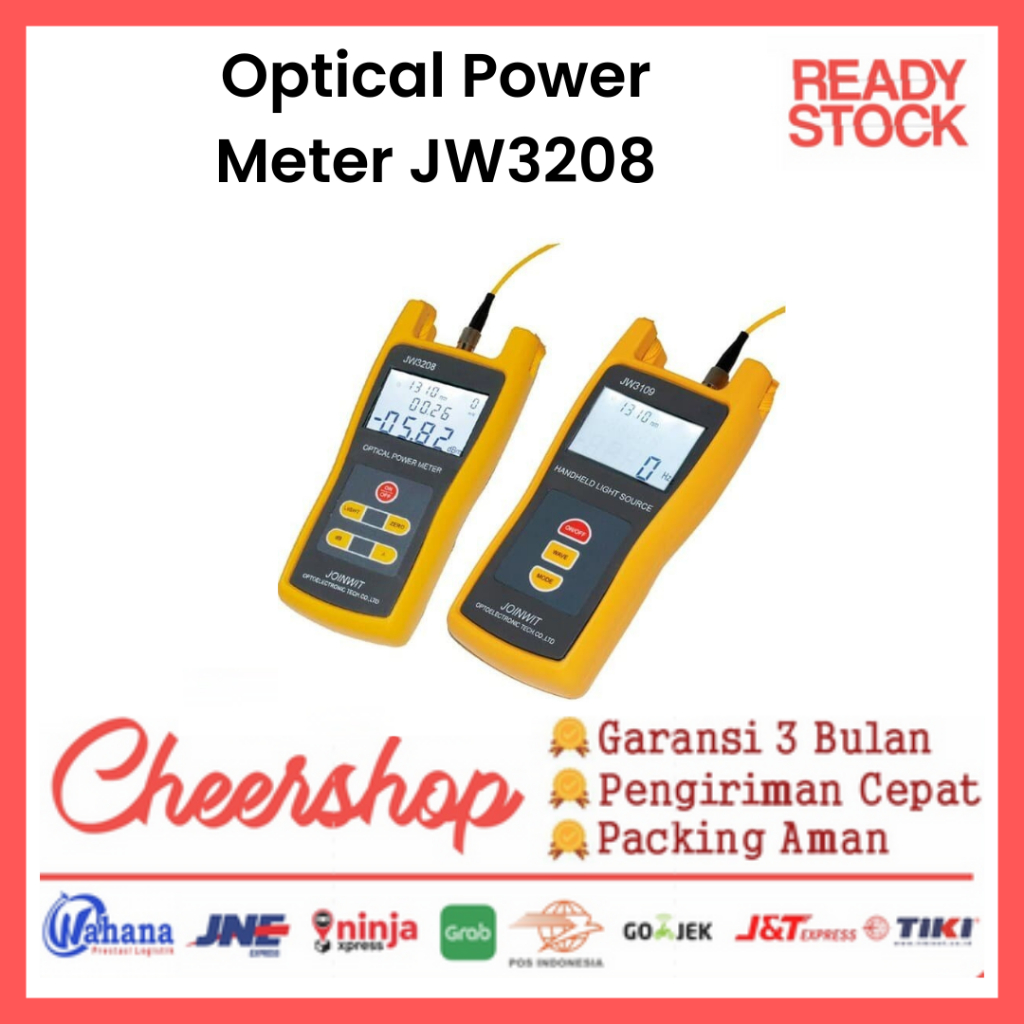 Jual Optical Power Meter OPM Joinwit JW 3208 - JW3208 OPM Fiber Optic ...