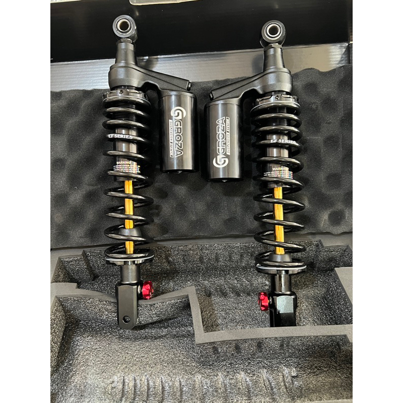 Jual SHOCK GROZA EF SERIES XMAX PCX160 uk 365MM BLACK SERIES | Shopee ...