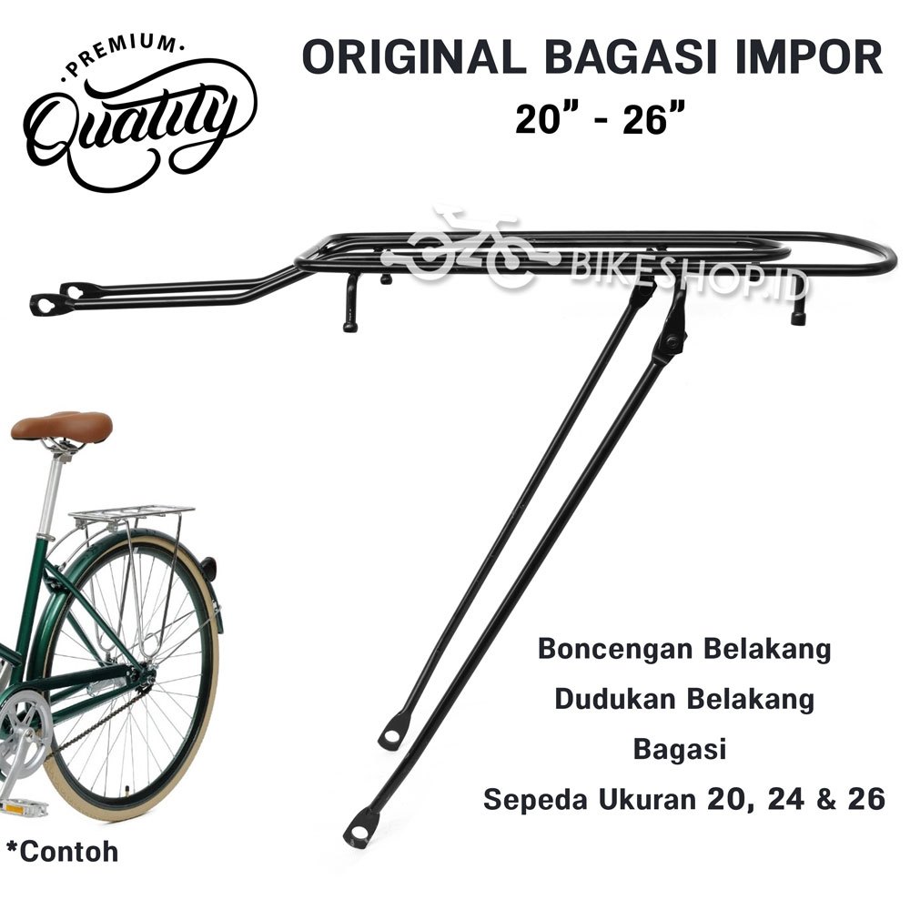 Jual Bagasi Jok Belakang Boncengan Rack Sepeda CTB / Mini / MTB Ukuran ...
