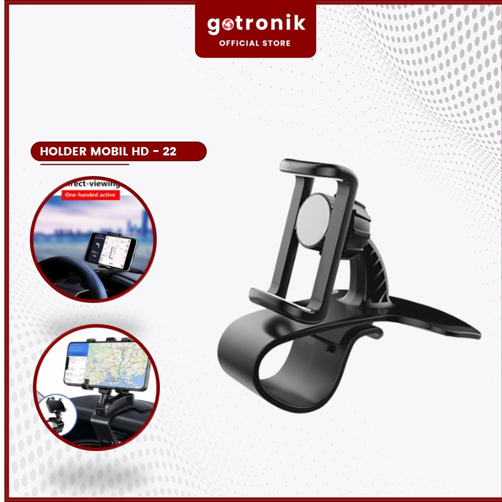 Jual Holder Dashboard HP Mobil Car Phone Standing Bracket Jepit Dasbor ...